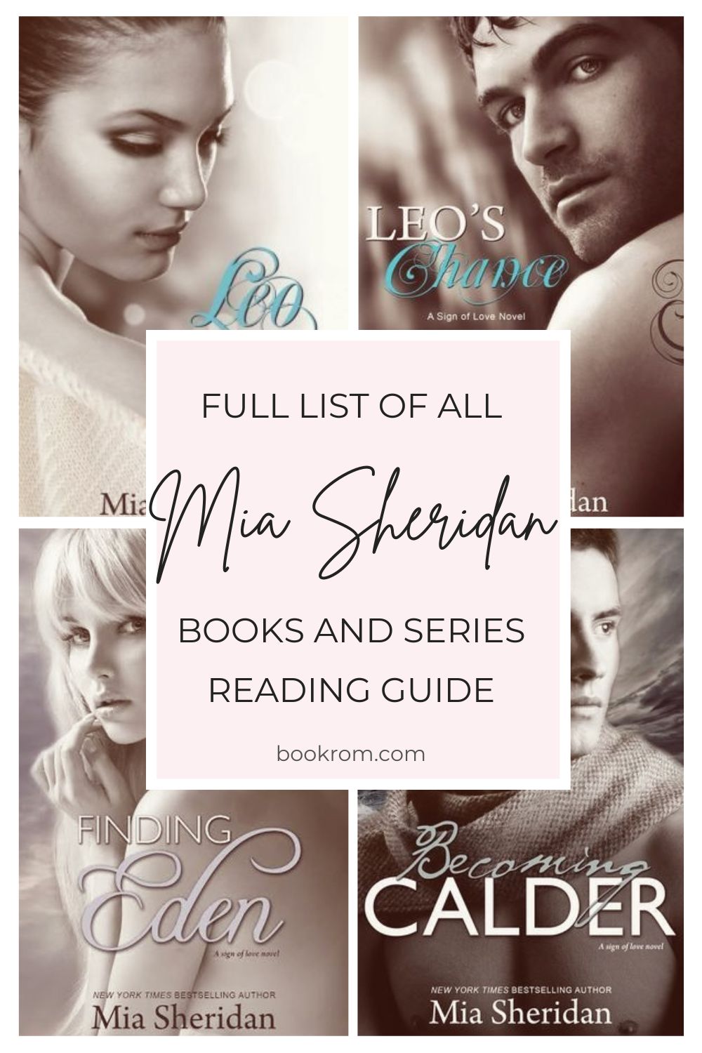 Mia Sheridan Books In Order: The Ultimate Reading Guide