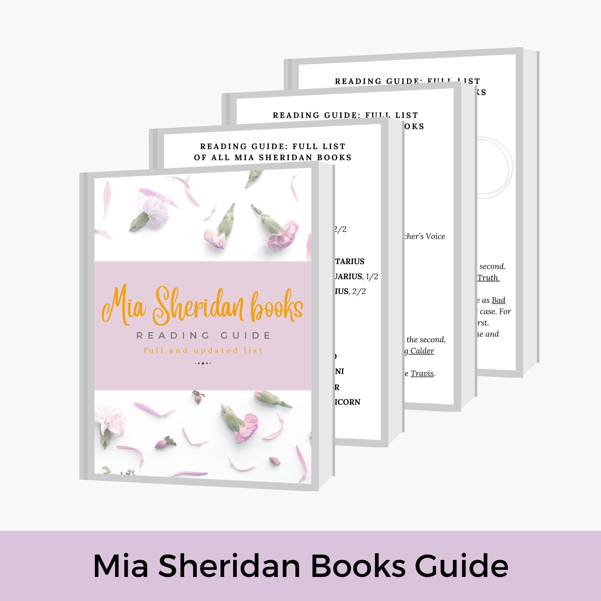 Mia Sheridan Books In Order: The Ultimate Reading Guide
